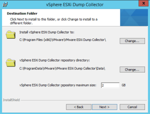 Logging – Part Six: Installing and Configuring vSphere ESXi Dump Collector – Deans Blog